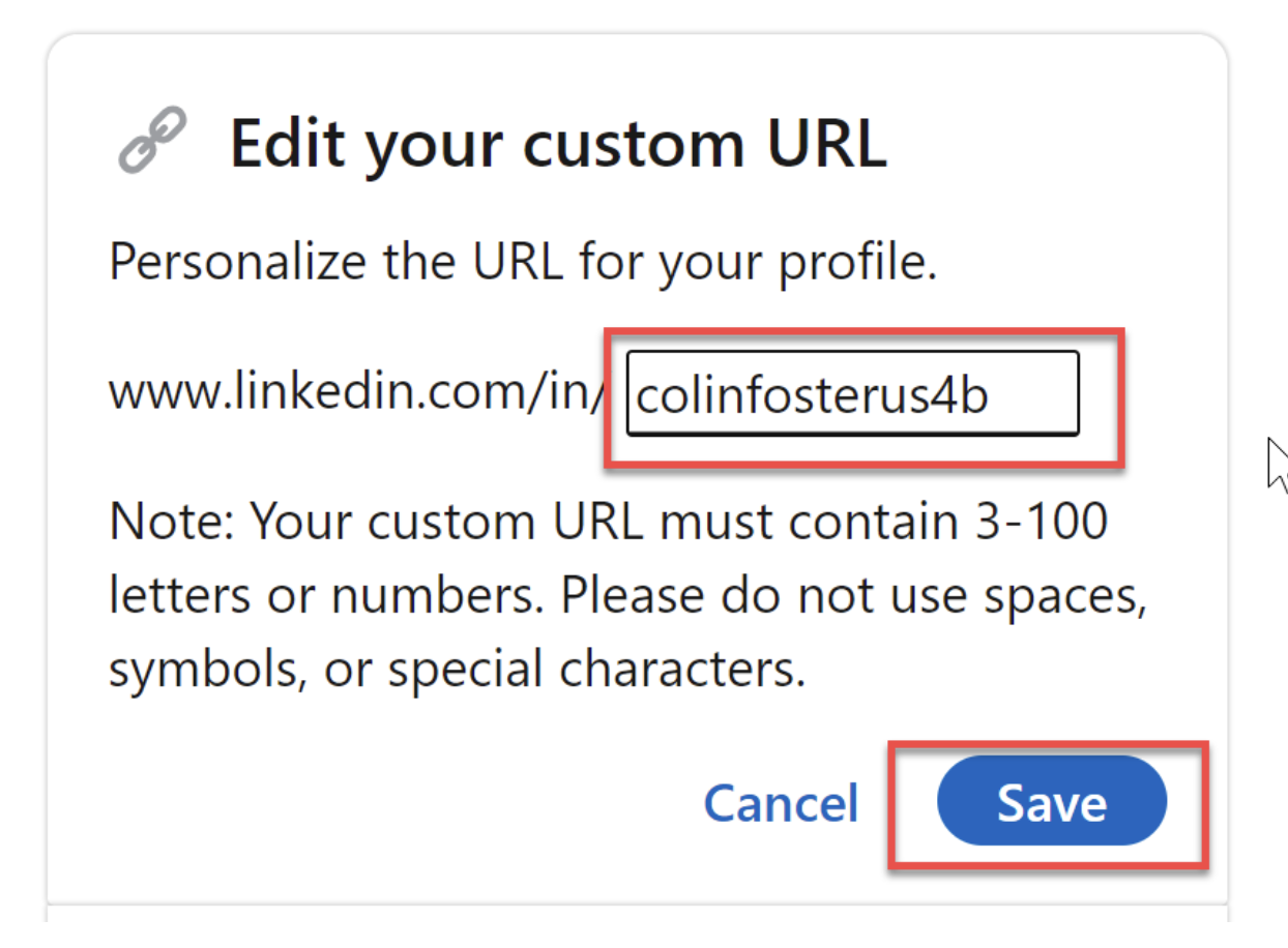 Editing your LinkedIn Profile name - NetworkIN